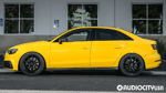 2017 Audi S3 on 18" Motegi Racing Wheels MR140 SS10 Satin Black ...