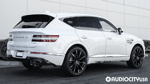 2022 Genesis GV80 on 22" Lexani Wheels CSS-15 Gloss Black Machined Tips ...
