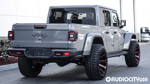 2022 Jeep Gladiator on 22" Fuel Off-Road Wheels D643 Contra Gloss Black ...