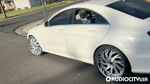 2014 Mercedes-Benz CLS-Class on 22" Artis Wheels Decatur Silver Brushed ...