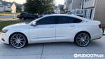 2014 Chevrolet Impala on 22" AZAD Wheels AZ99 Silver with Chrome SS Lip ...
