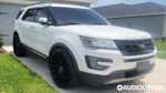 2016 Ford Explorer Strada Gabbia 24 inch Wheels | Gallery | AudioCityUSA