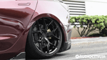 2020 Tesla Model 3 on 20" Vossen Wheels HF-5 Gloss Black | Gallery ...