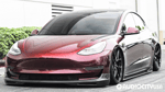 2020 Tesla Model 3 on 20" Vossen Wheels HF-5 Gloss Black | Gallery ...