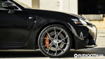 2016 Lexus GS-F on 20" Stance Wheels SF07 Brushed Dual Gunmetal ...
