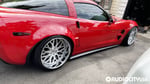 2005 Chevrolet Corvette on 20" AC Forged Wheels ACF701 Brushed Face ...