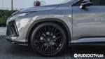 2021 Lexus RX Series on 24" Niche Wheels M224 Gamma 5 Gloss Black ...