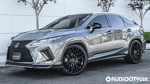 2021 Lexus RX Series on 24" Niche Wheels M224 Gamma 5 Gloss Black ...