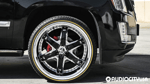 2015 Cadillac Escalade on 24" Diablo Wheels Fury Chrome with Black ...