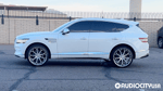 2021 Genesis GV80 on 24" AZAD Wheels AZ99 Silver with Chrome SS Lip ...