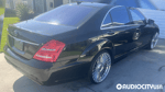2010 Mercedes-Benz S-Class on 22" Azad Wheels AZ25 - XL Cap Chrome ...