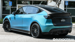 2020 Tesla Model Y on 22" Lexani Wheels Newport-XL Gloss Black ...