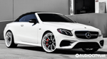 2019 Mercedes-AMG E-Class AMG on 22" Azad Wheels AZ99 Custom White with ...