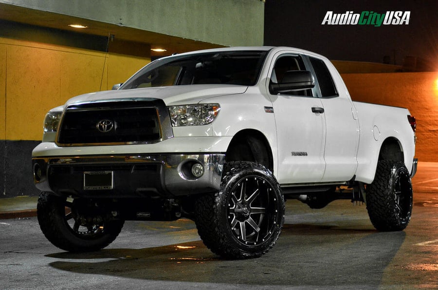 22x12 Fuel Wheels Maverick | 35x12.5x22 Fuel Gripper MT | 6" Pro Comp ...