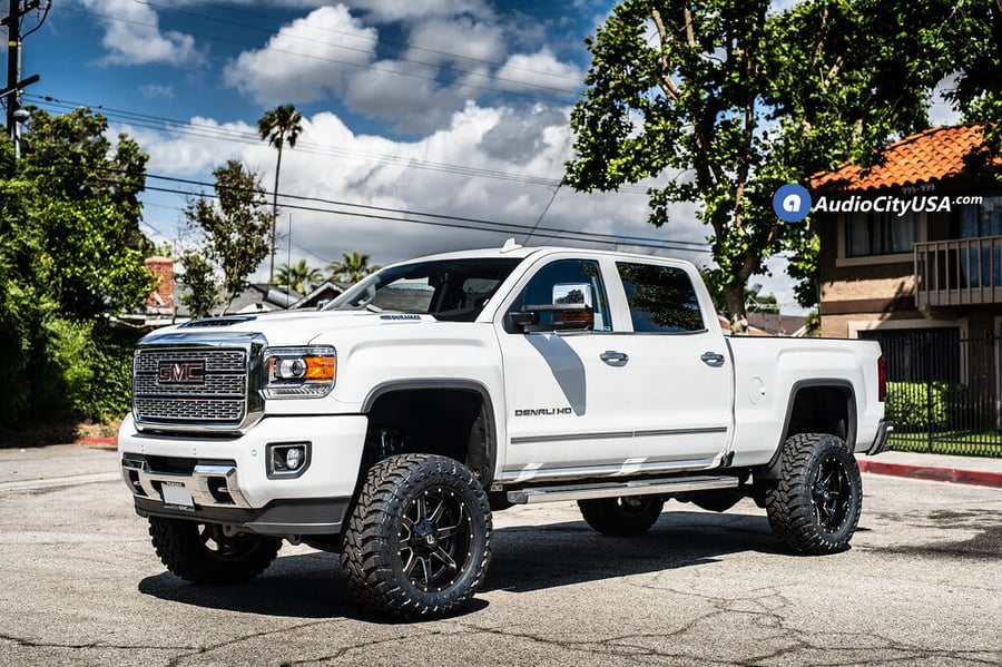 20" Fuel Wheels D610 Maverick Gloss Black Milled Off-Road Rims for 2018 ...