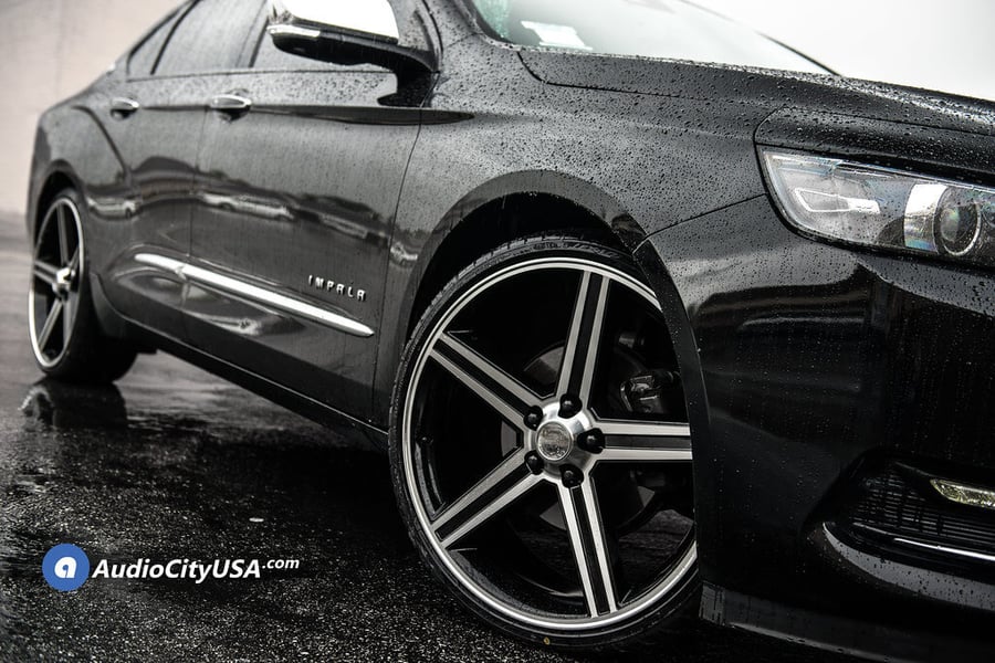 22″ IROC Wheels Black Machined 5-lugs Rims | Lexani Tires