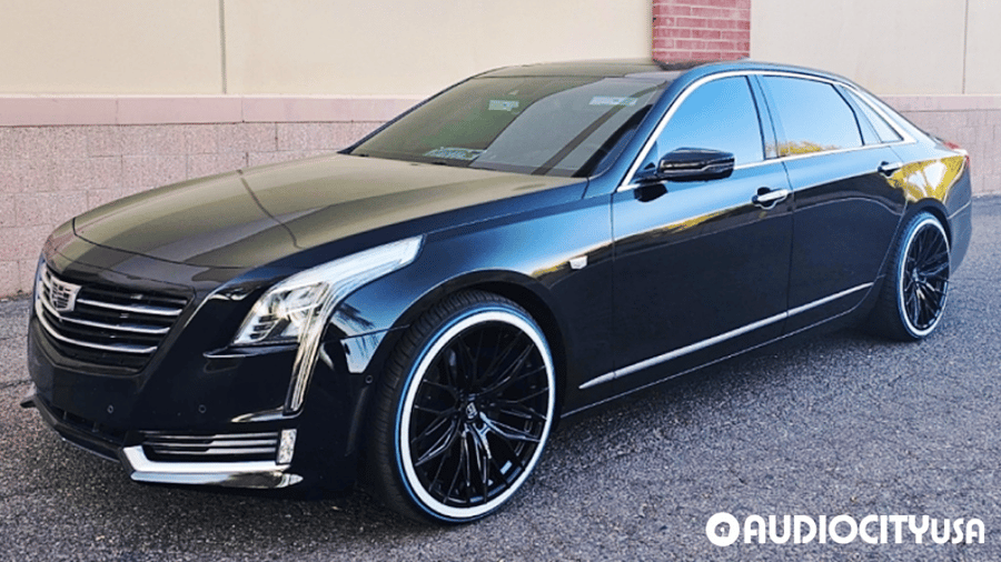 2016 Cadillac CT6 on 20" Lexani Wheels Aries Gloss Black | Gallery ...