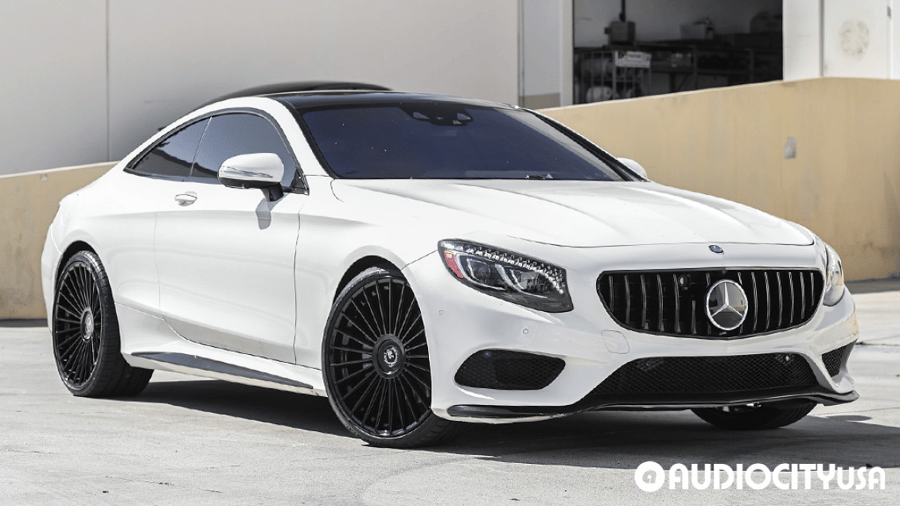 2017 Mercedes-Benz S-Class on 22" Road Force Wheels RF22 Gloss Black ...