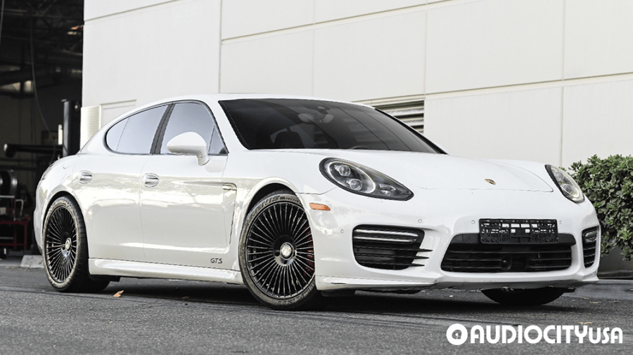 2015 Porsche Panamera on 20" Road Force Wheels RF35 Gloss Black ...