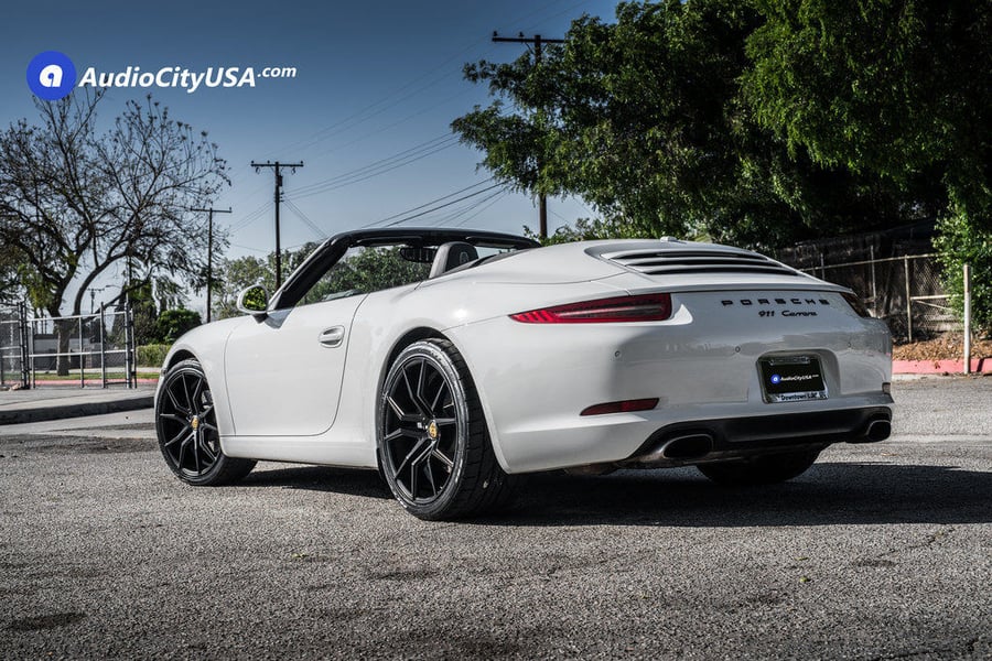 20″ XO Wheels X253 Verona Rims For 2015 Porsche 911 Carrera Convertible