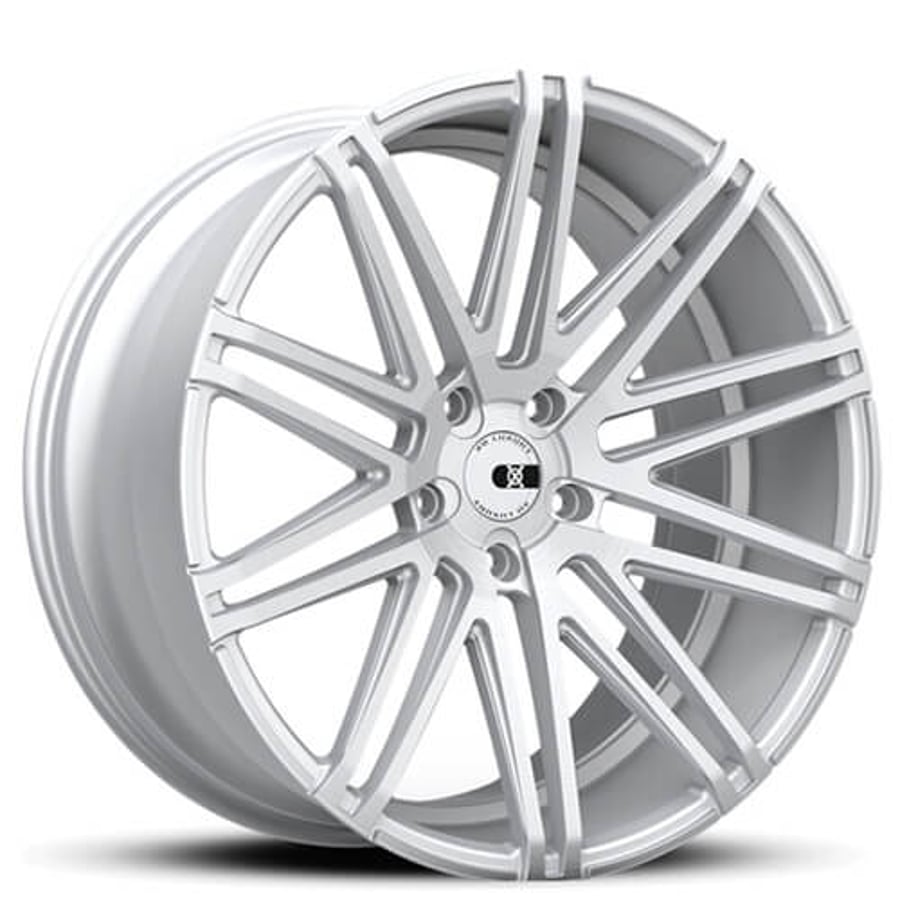 22″ XO Wheels X140 Athens Gunmetal with Chrome SS Lip Rims