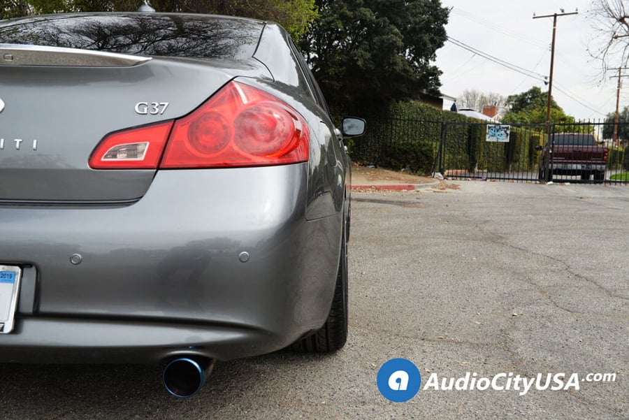 19″ Rotiform Wheels R141 RSE Matte Anthracite Rims For 2013 Infiniti G37