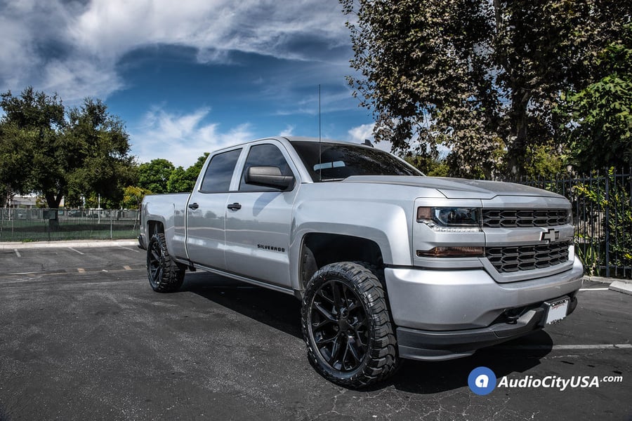 22 inch Snowflake Rims | Black Snowflake Wheels