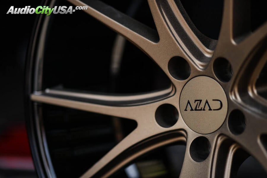 AZAD Wheels Has Released A New Wheel In 20" AZ-36 With A Bronze Face ...