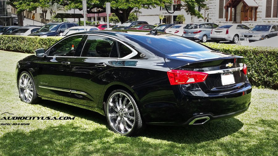 B15 Chrome 22″ Borghini Wheels For 2014 Chevy Impala | Lexani Tires