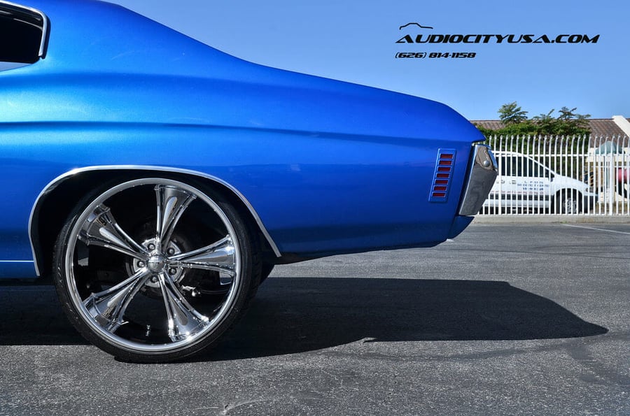 22″ BOSS Wheels 338 for 1972 Chevy Chevelle SS Old School Classic