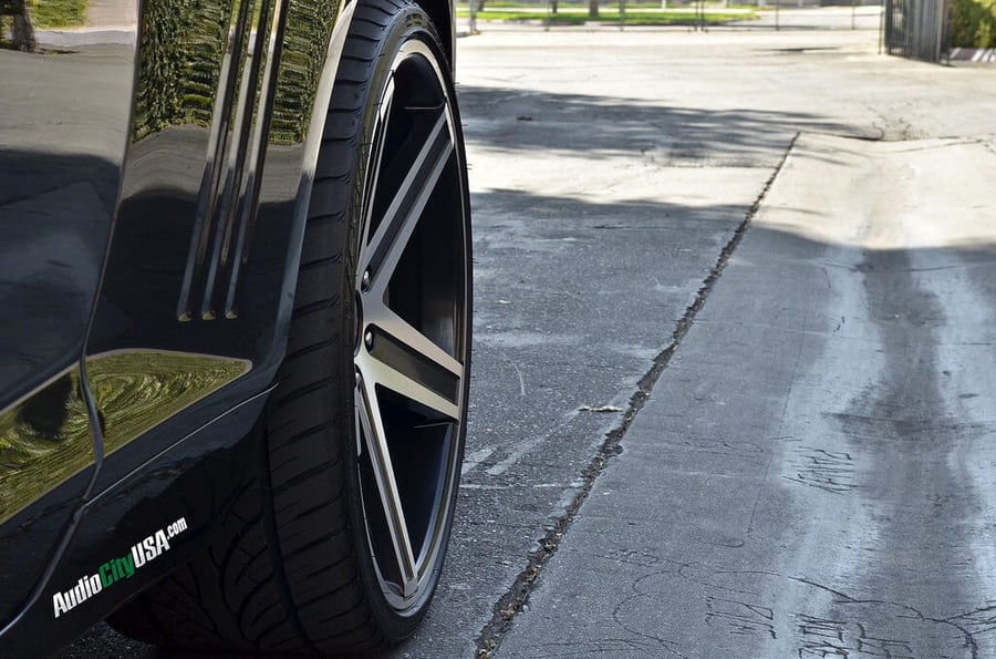 22″ Giovanna Wheels Dramuno Black Machine For Chevy Camaro SS
