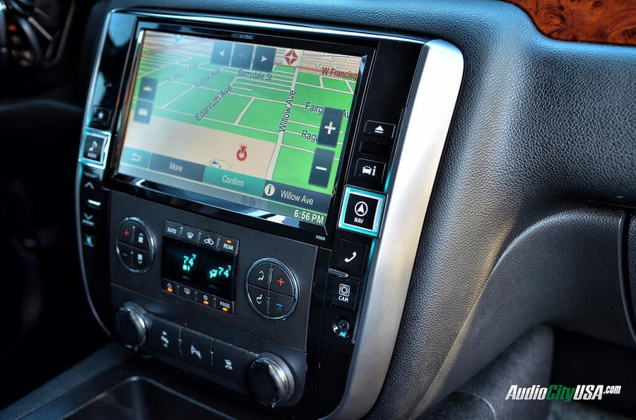 Alpine X009-GM 9" screen ONE of the first to be installed in Southern ...