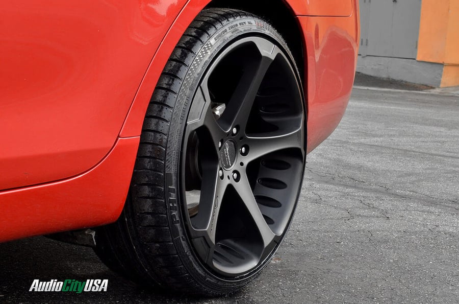 20" Giovanna Wheels Dalar 5 matte black on 2011 Toyota Camry ...