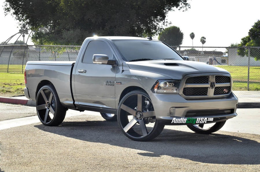 30″ DUB Wheels Baller S116 for a 2014 Dodge RAM 1500 | Audio City USA