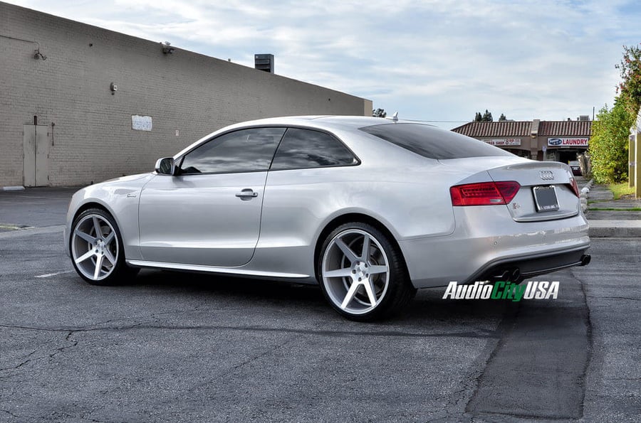 2013 Audi S5 Supercharged | Dual Concave 20" Stance Wheels SC-6 Silver ...