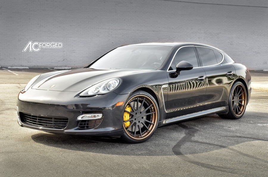 2011 Porsche Panamera Turbo | 22 AC Forged Wheels ACF703 | Pirelli ...
