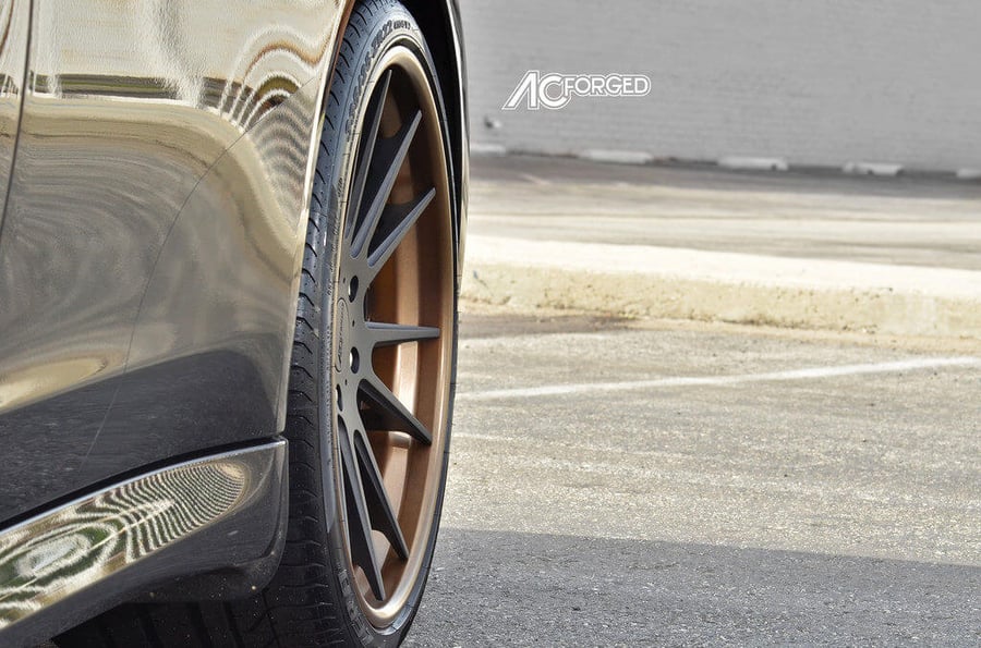 2011 Porsche Panamera Turbo | 22 AC Forged Wheels ACF703 | Pirelli ...