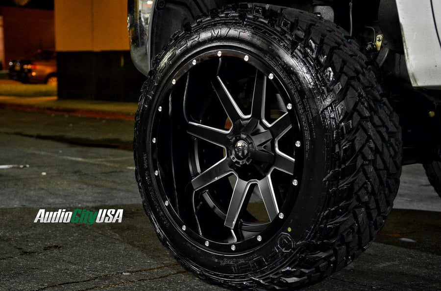 22x12 Fuel tires Maverick | 35x12.5x22 Fuel Gripper MT | 6" Pro Comp ...
