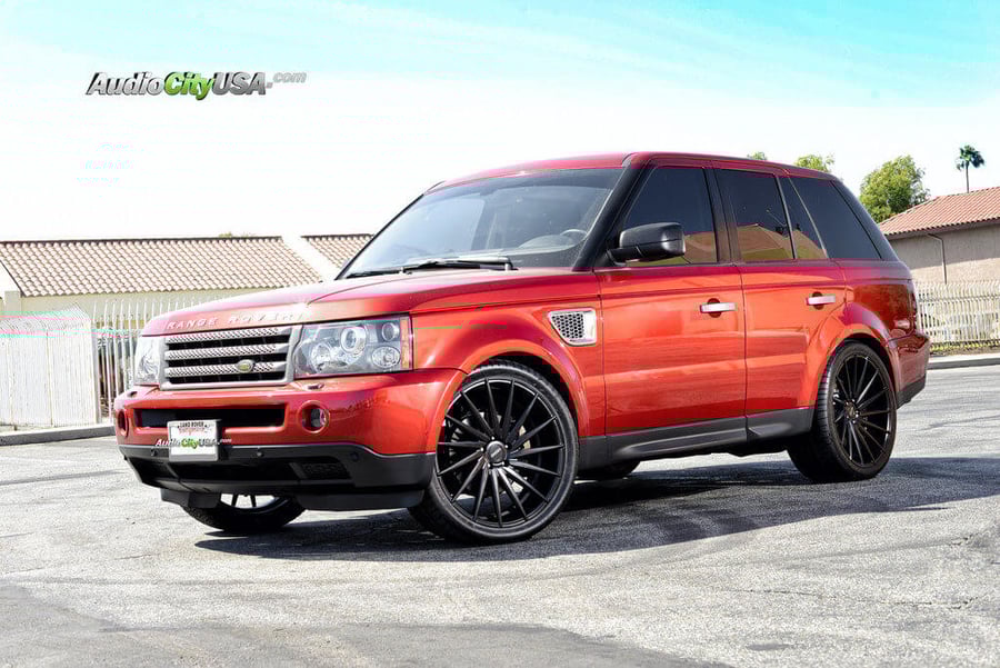 Range Rover HSE Sport | 22" Varro wheels, rims VD 15 Matte black ...