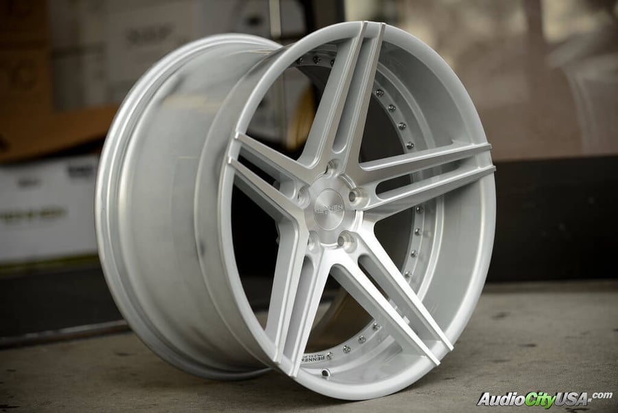 Rennen Wheels CSL 3 Silver Machine | Deep Concave & Extreme concave ...
