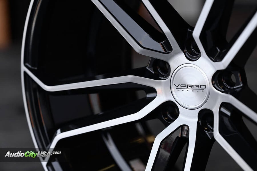 19″ & 20″ Varro Wheels Vd 02 Brush Silver, Glossy Black Windows Deep ...
