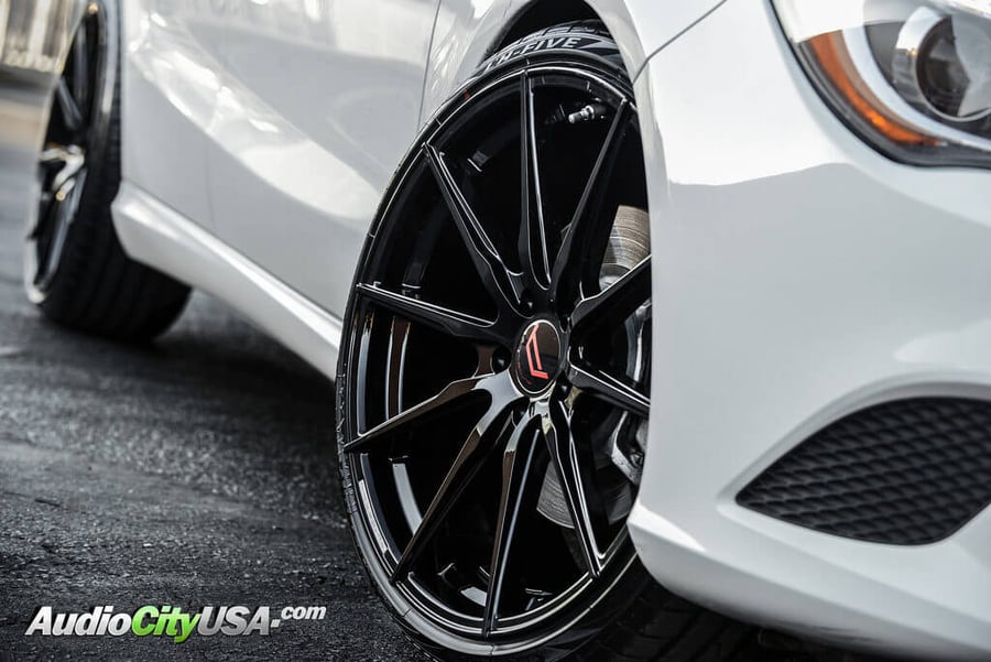 2015 Mercedes Benz CLA 250 20" Autobahn Wheels Altenberg Gloss Black ...