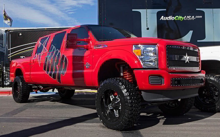 20" & 22" RBP off road Colt wheels, Rims black machine & Chrome on GMC ...