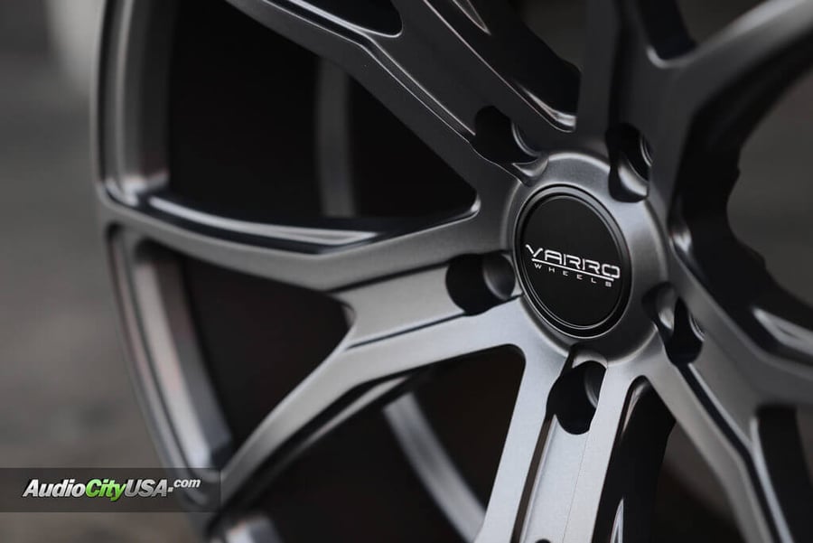19″ 20″ 22″ Varro Wheels VD 01 Matte Graphite Rims For Any Application ...