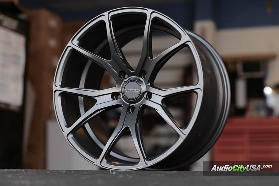 19″ 20″ 22″ Varro Wheels VD 01 Matte Graphite Rims For Any Application ...