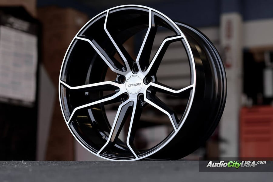 19″ & 20″ Varro Wheels Vd 02 Brush Silver, Glossy Black Windows Deep ...