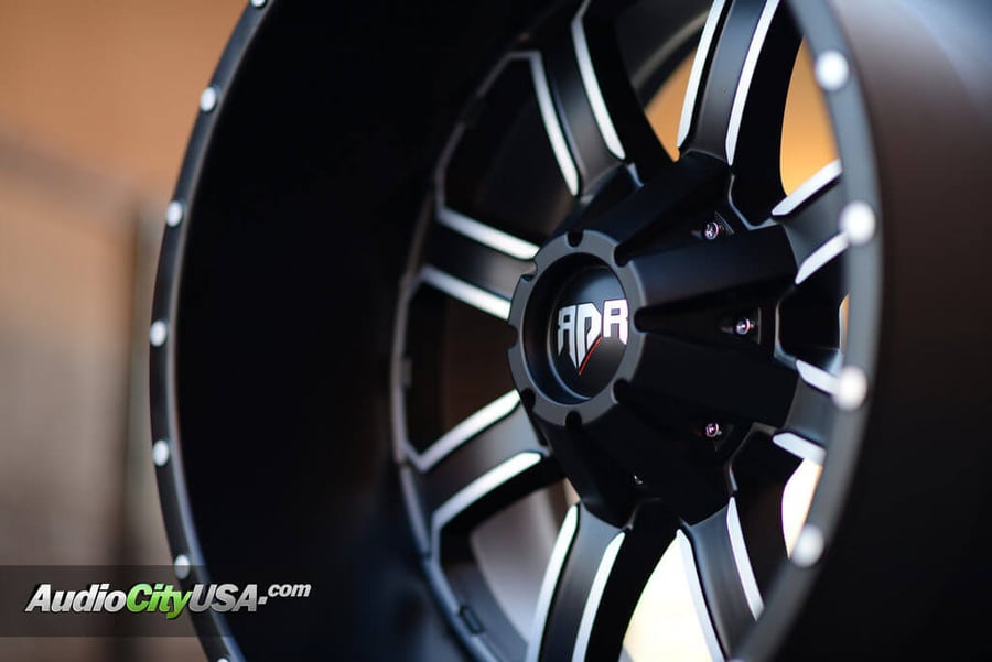 20x12 RDR Wheels Dirt RD01 Matte black Machine windows Off Road Wheels ...