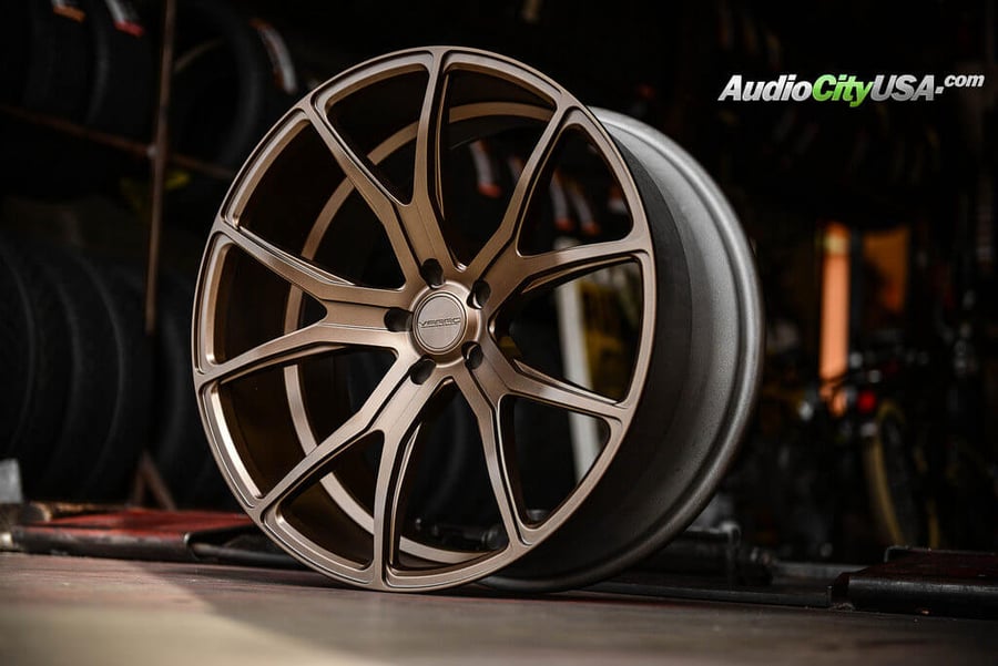 Varro Wheels VD01 in Custom Satin Bronze finish | BLG082616