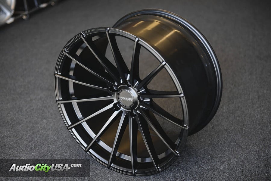 20x10 & 20x11 Varro Wheels VD 09 Matte Black For 2014 Camaro ZL1