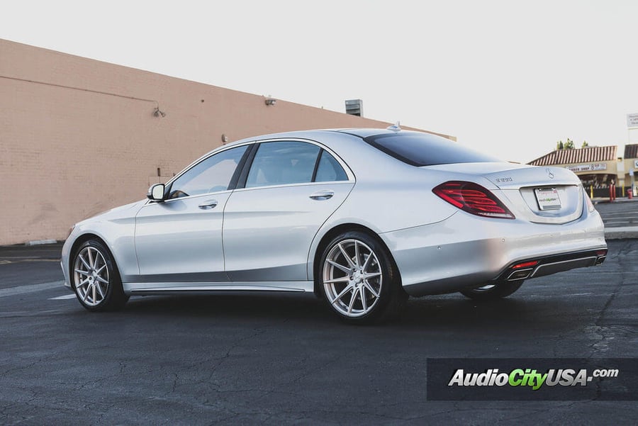 20″ Varro Wheels VD10 Brush Silver for 2015 Mercedes Benz S 550